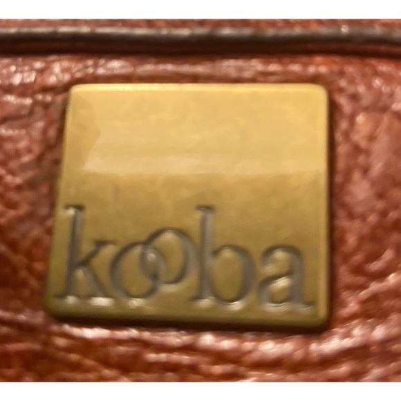 Kooba | Bags | Kooba Duffle Cognac Treated Leather Bag | Poshmark